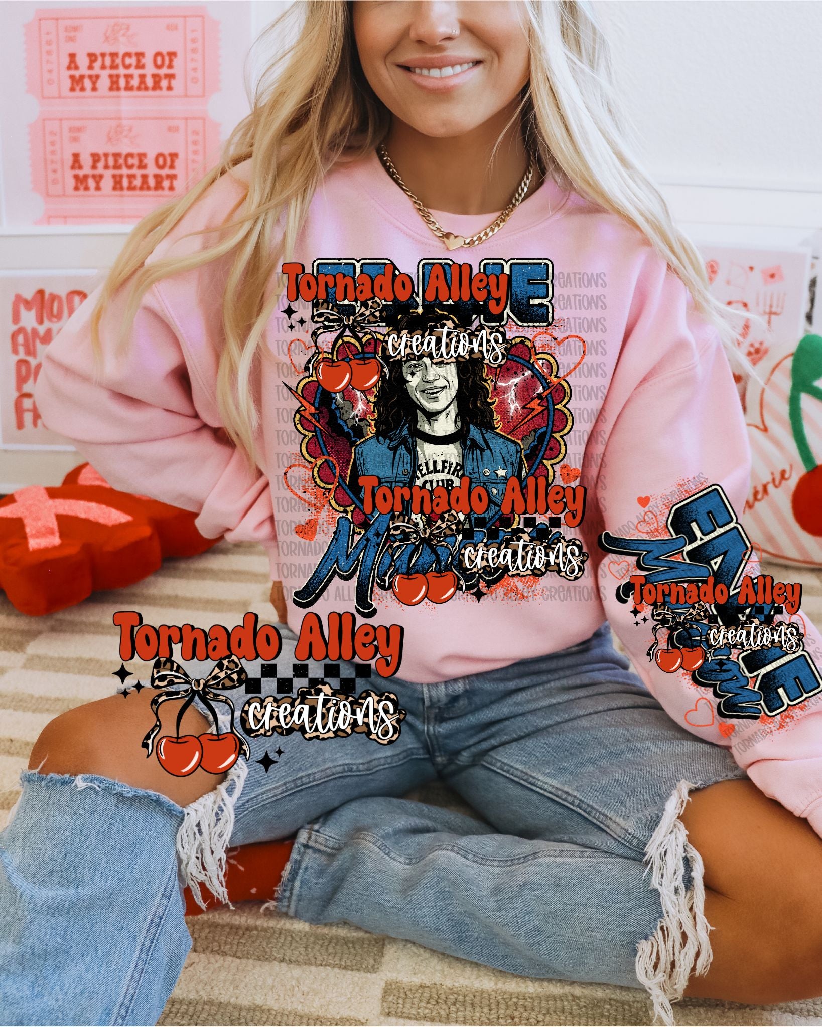 Cute Bat Guy Crewneck – Tornado Alley Creations